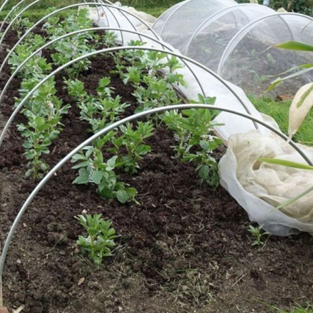 Aluminium Hoops Garden Tunnel Cloches Gardening Naturally