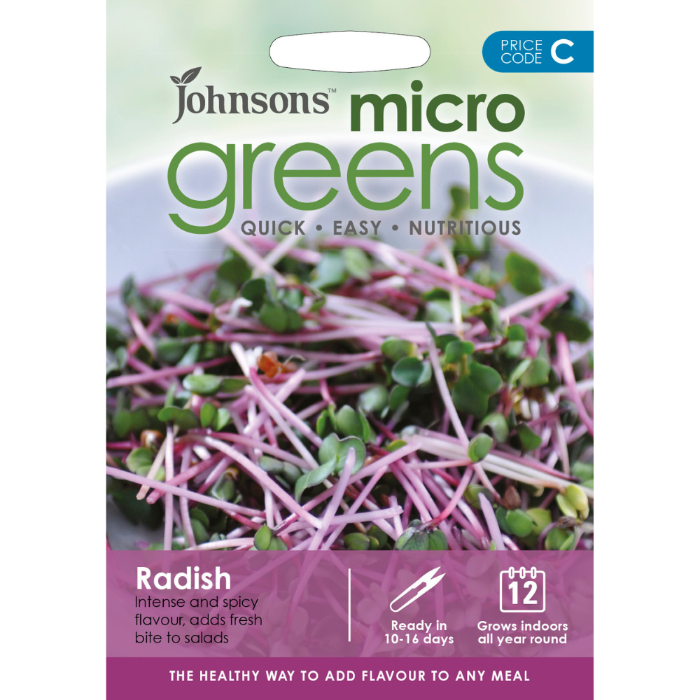 Radish Leaf Microgreens - Grow at Home – Gardening Naturally