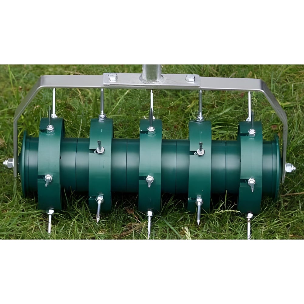 Push Along Lawn Aerator Scarifier – Gardening Naturally