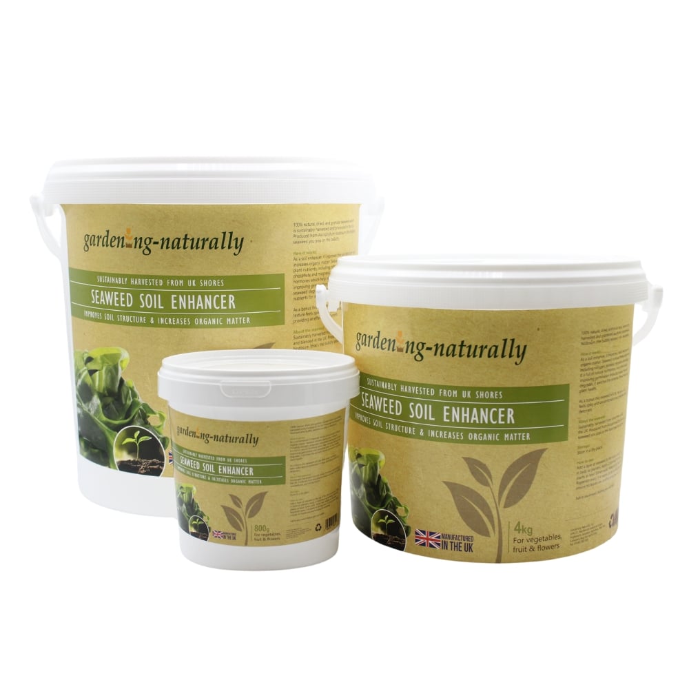 Seaweed soil enhancer improves plants and deters slugs. – Gardening ...