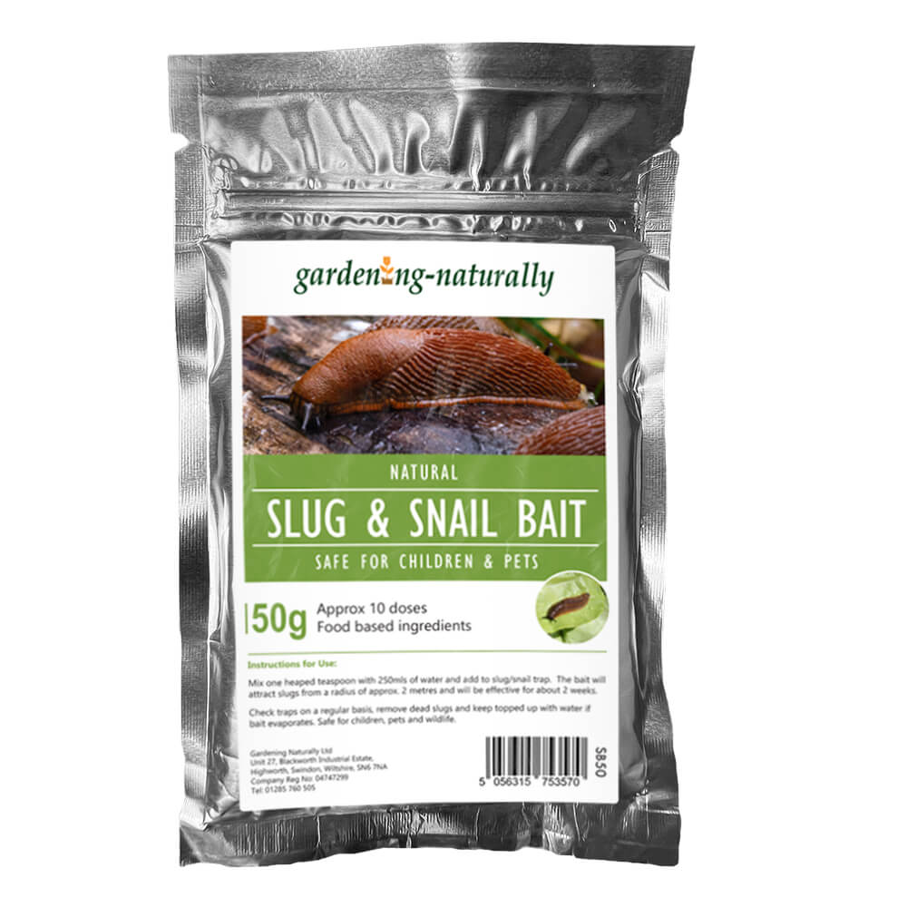 Organic Slug & Snail Bait - Pet Friendly – Gardening Naturally