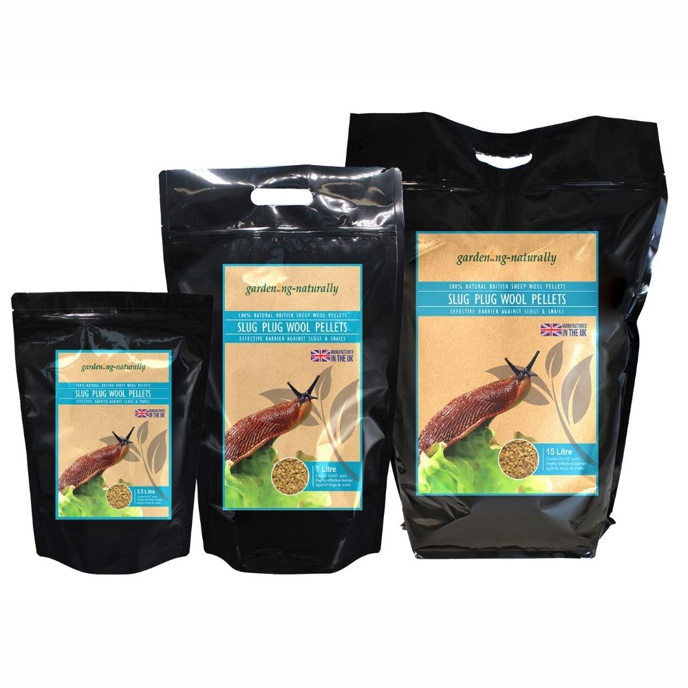 Slug Plug Wool Pellets - Natural Pest Control – Gardening Naturally