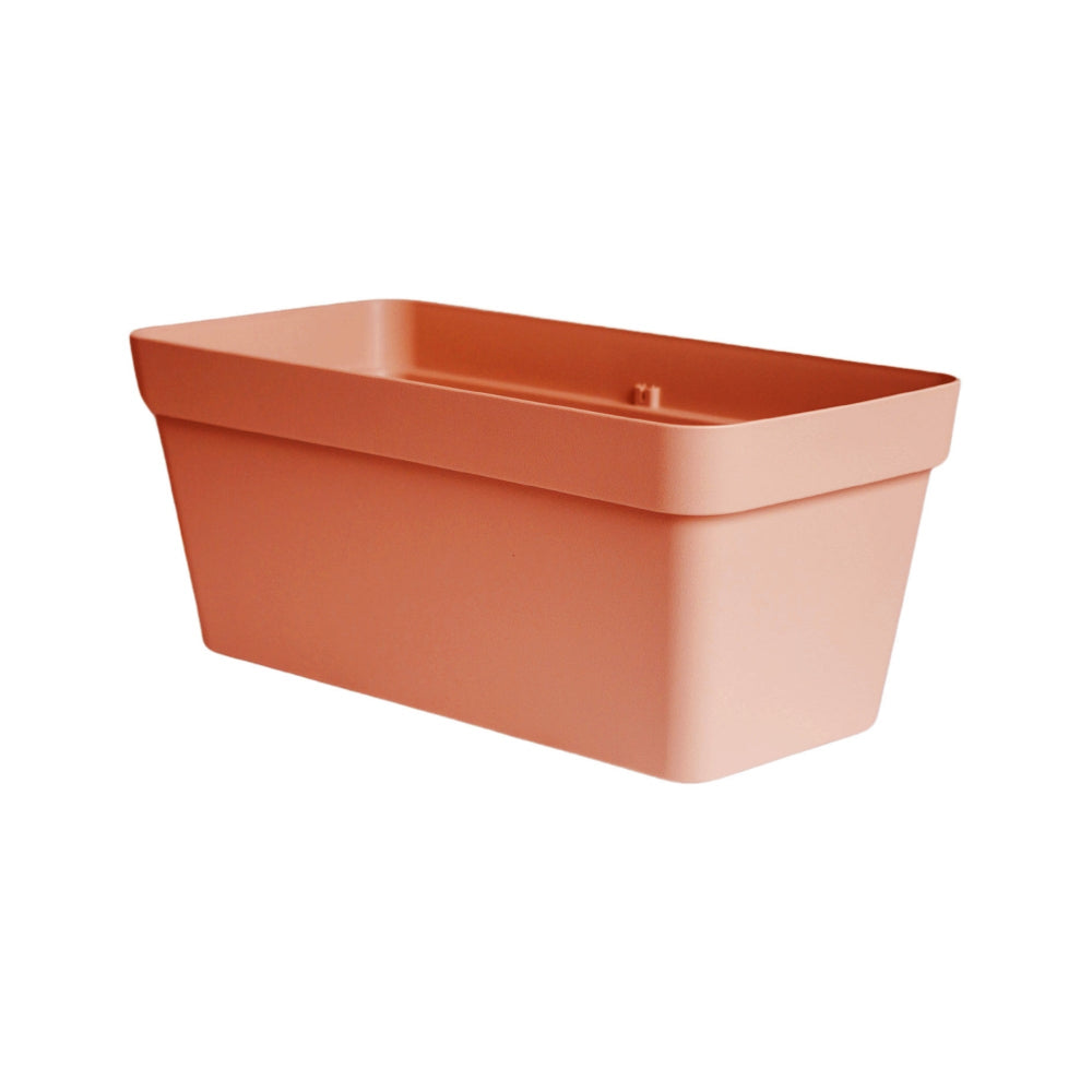 Cleo Rectangle Flower Box With Wheels – Gardening Naturally